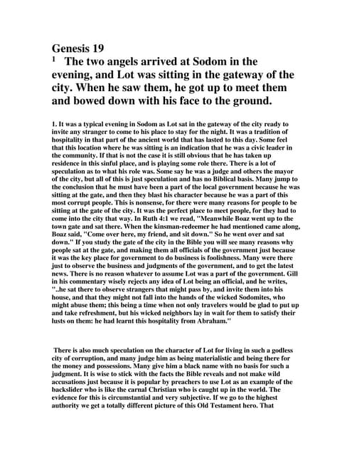 Sodom and Gomorrah Destroyed | PPT