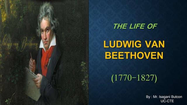 Beethoven Biography