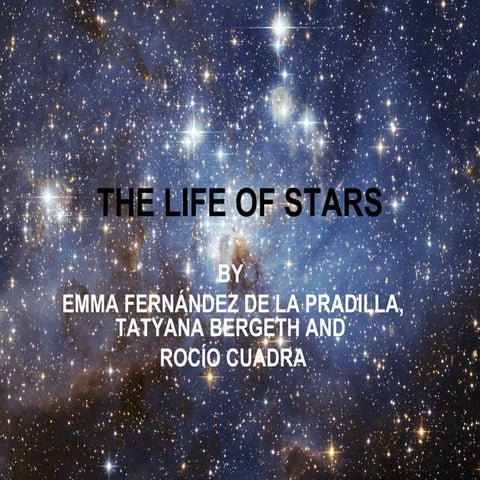 Birth & death of stars (teach) | PPT