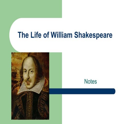 The Life of William Shakespeare.pptx