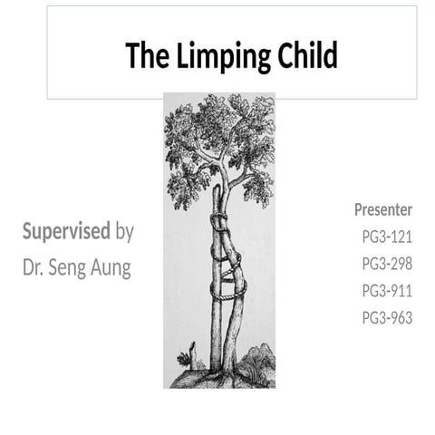 Pediatric musculoskeletal examination including P-GALS | PPTX