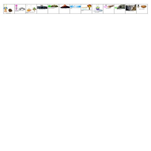 The Lingo Show: Lingo-school: Nature Thing Flashcards | PDF