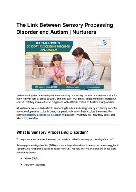 Nurturers - autism treatment centre in india