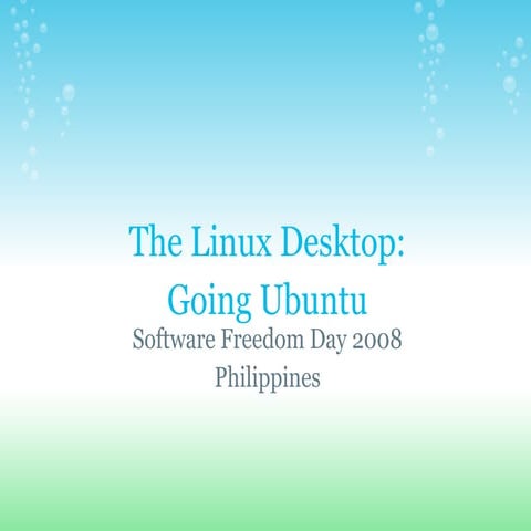 Ubuntu presentation | PPTX