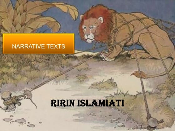 The Lion and The Mouse story | PPTX | Cats | Pets