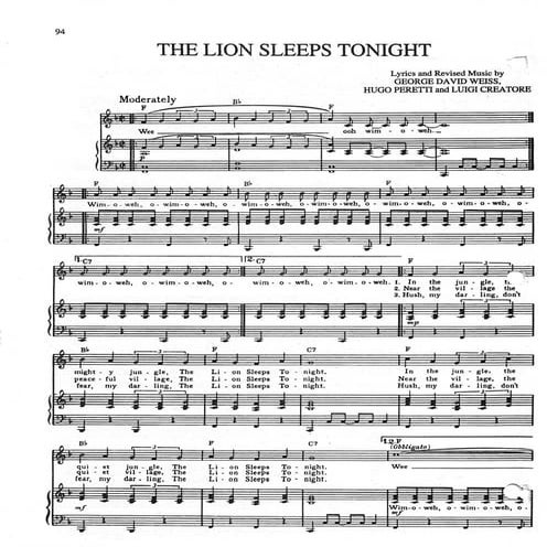 The Lion Sleeps Tonight.pdf