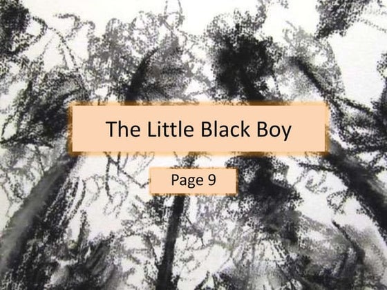 The Little Black Boy | PPT