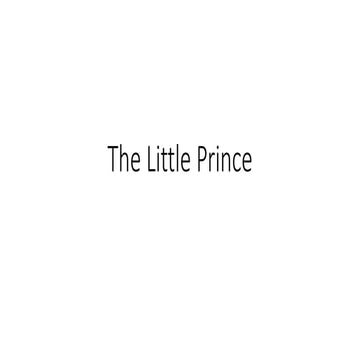 The Little Prince Lesson Grade 10 Powerpoint.pptx | Pets