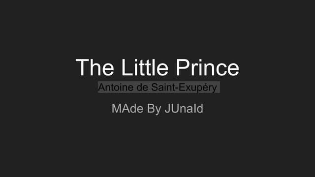 The-Little-Prince-PPT-2.pptx