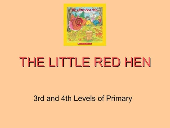 The Little Red Hen | PPTX