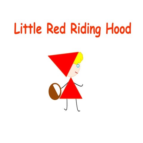 The little red riding hood (pictogram) | PPT