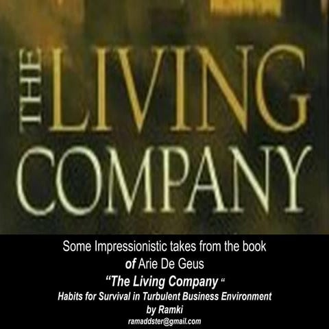 The Living Company | PDF