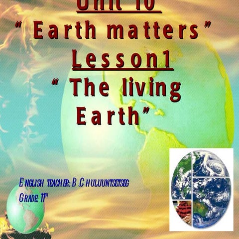 The living earth | ODP
