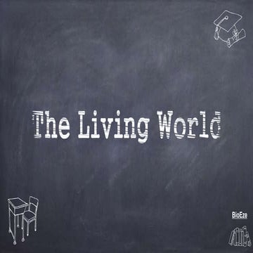 The living world | PPT