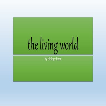the living world.pptx