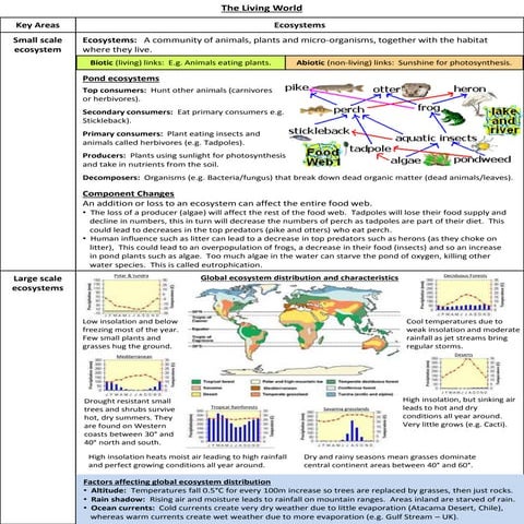 The living world revision guide | PPTX