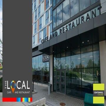 The Local Cafe Restaurant Case | PPT