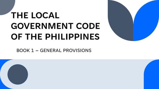 Local government; Financing and Fiscal management | PPT