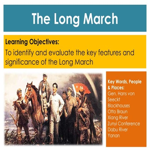The Long March | PPTX