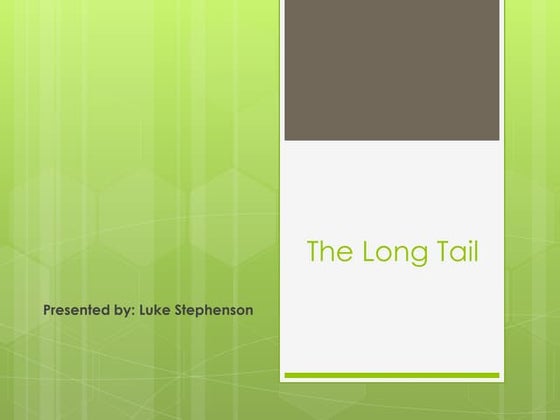 [Infographic] Do You Have A Long Tail? | PPT