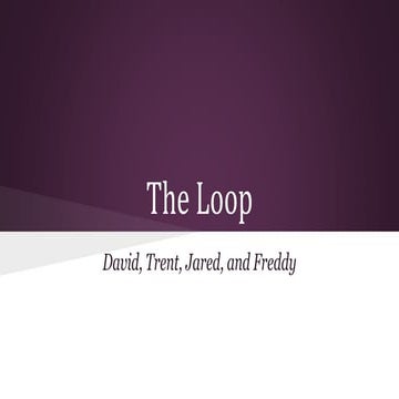 The Loop | PPTX