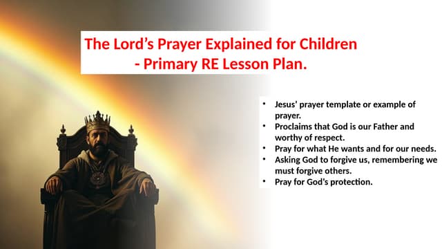 Our father prayer explanation | PDF
