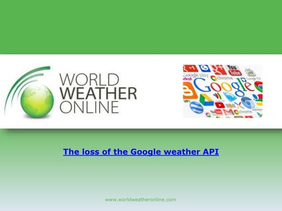 Weather API project | PPT