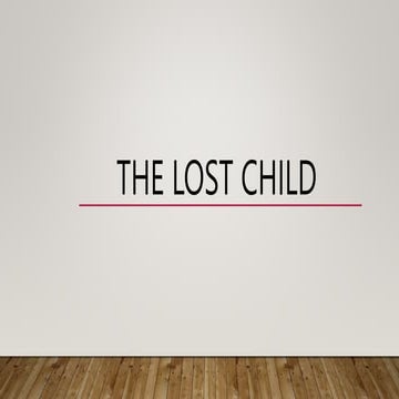 the lost child.pptx