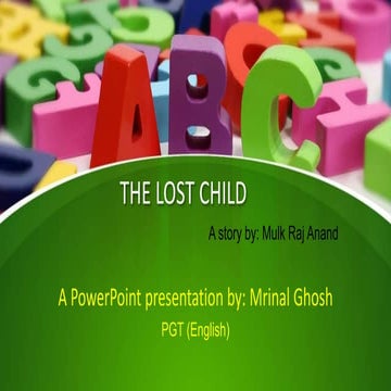 THE LOST CHILD.pdf explanation para wise | PDF