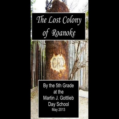 The Lost Colony of Roanoke | PDF