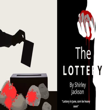 The lottery by Shirley Jackson | PPTX