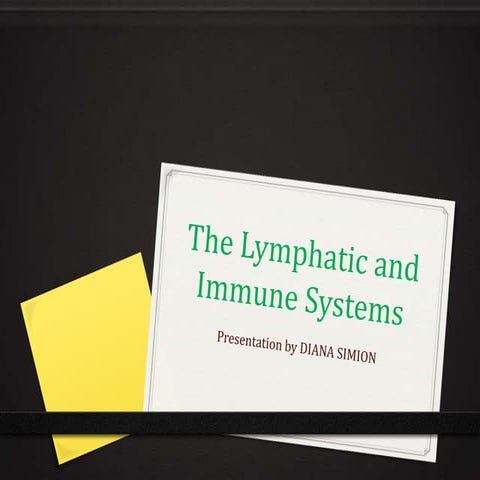 Chapter 6 - Lymphatic and Immune System | PPT