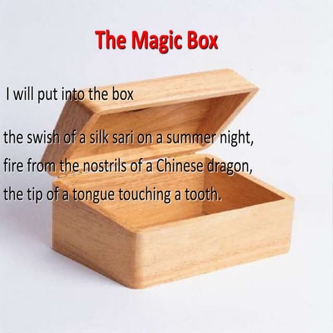 The magic box | PPT