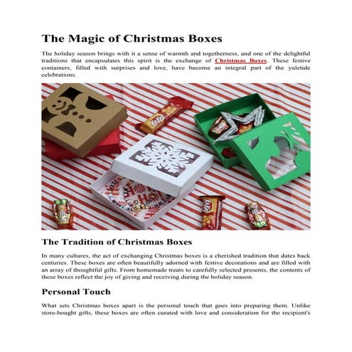 Gift Box | DOCX