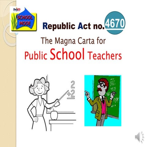 The magna carta for public school teachers.pptx 71615 | PPTX
