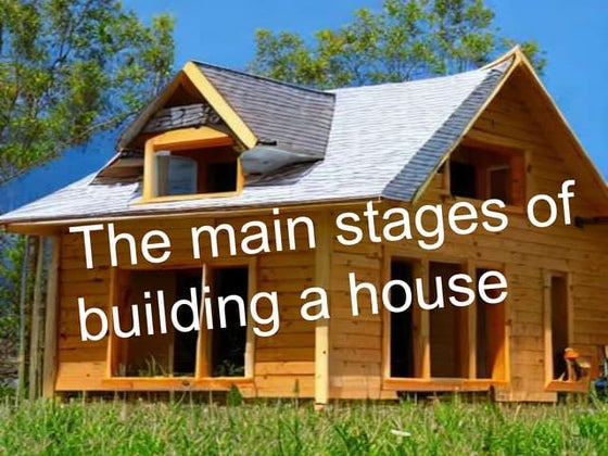 What are the stages of New Home Construction | PDF