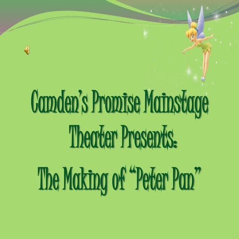 The making of peter pan w. audio (1) | PPTX