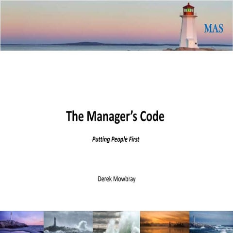 The Managers Code 2010 | PPTX