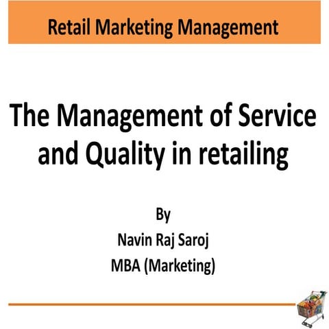 The Management of Service & Quality | PDF