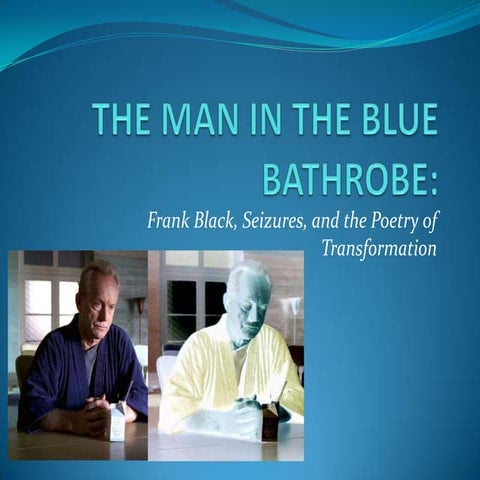 The man in the blue bathrobe | PPTX