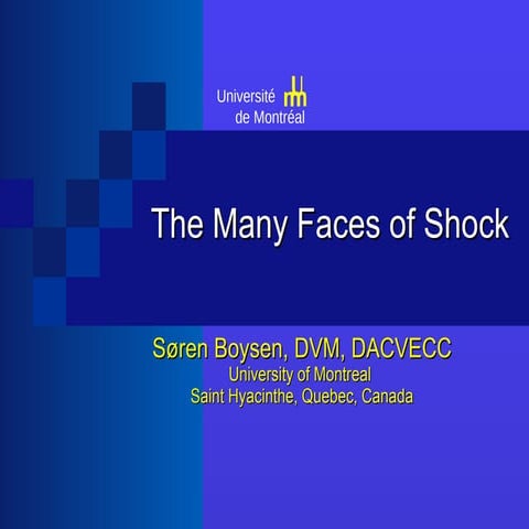 The Many Faces Of Shock | PPT