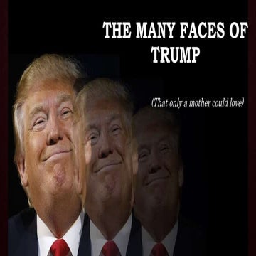 The Many Faces of Trump | PPTX