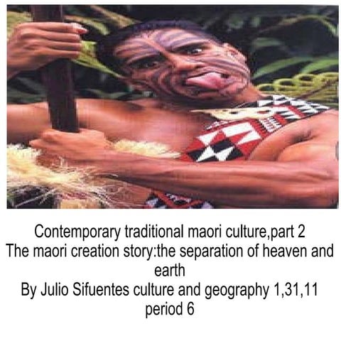 Maori creation story_part_2 | PPT