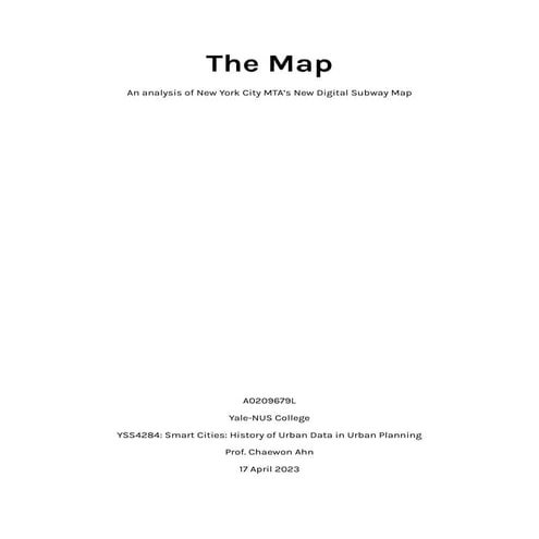 The Map | PDF