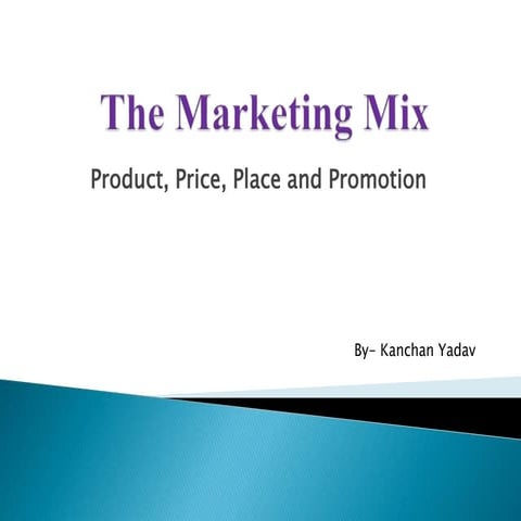 The marketing Mix | PPTX