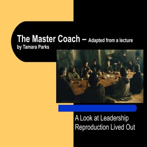The master coach | PPT