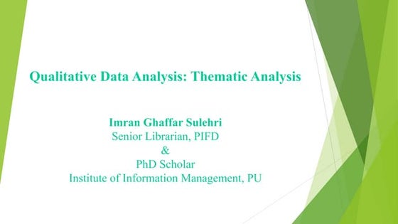 THEMATIC ANALYSIS.pptx | Technology & Computing