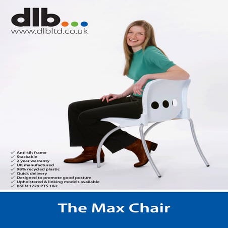 The max chair dlb: Designing and Supplying School Chairs and Furniture ...