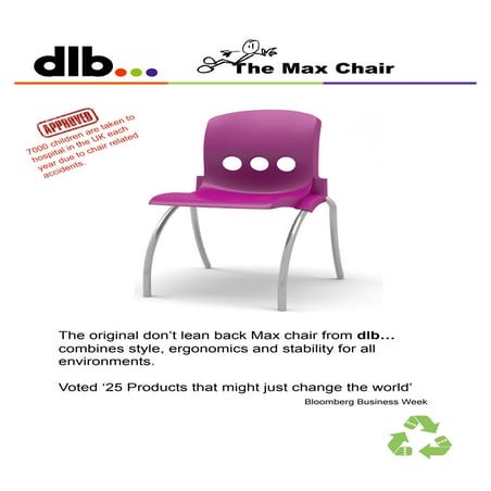 The max spec dlb dlb: Designing and Supplying School Chairs and ...
