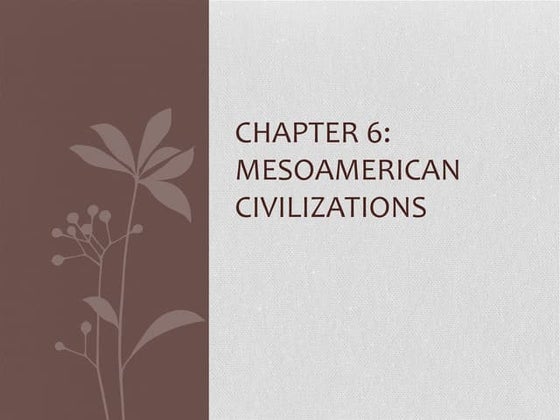 Mayan civilization | PPT